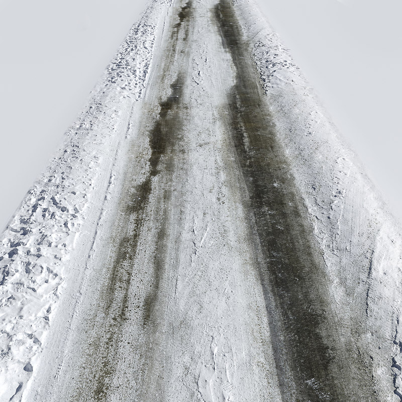 3D realistic snow road - TurboSquid 1381737