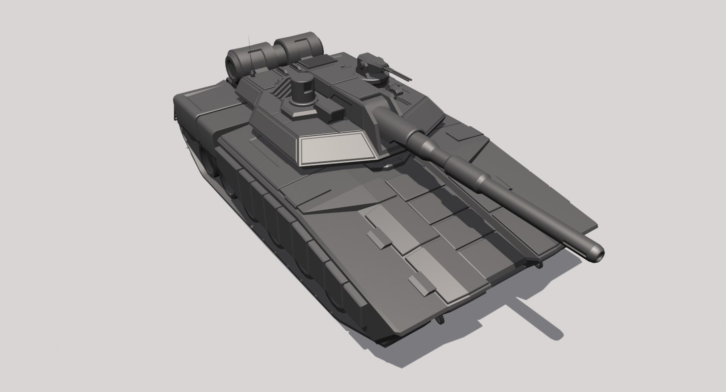 3D tank model - TurboSquid 1381888