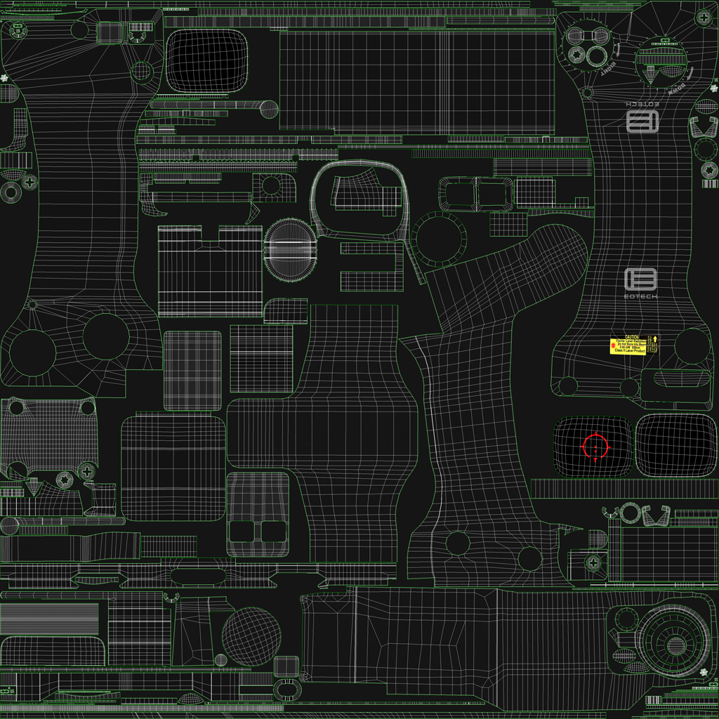 3D eotech exps3 scope - TurboSquid 1382018