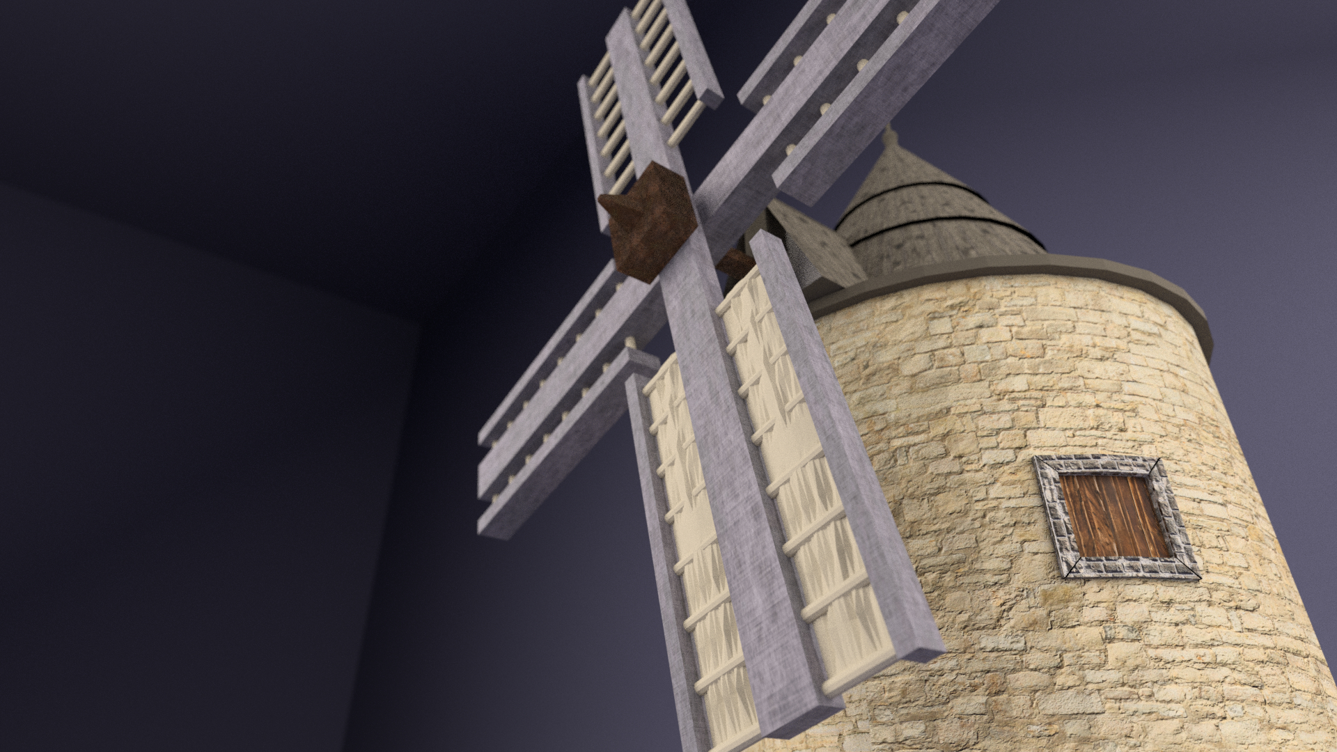 3D windmill building model - TurboSquid 1382017