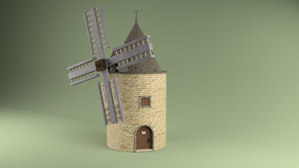 Blender Windmill Models | TurboSquid