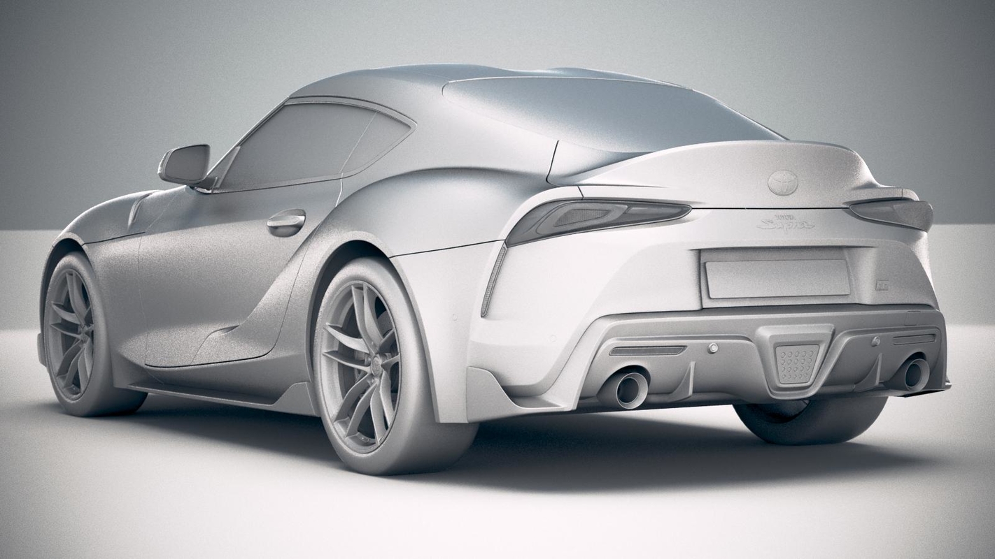Toyota supra 2020 3D model - TurboSquid 1382129