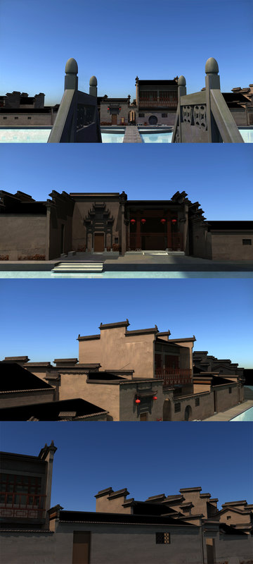 3D chinese architecture model - TurboSquid 1382241