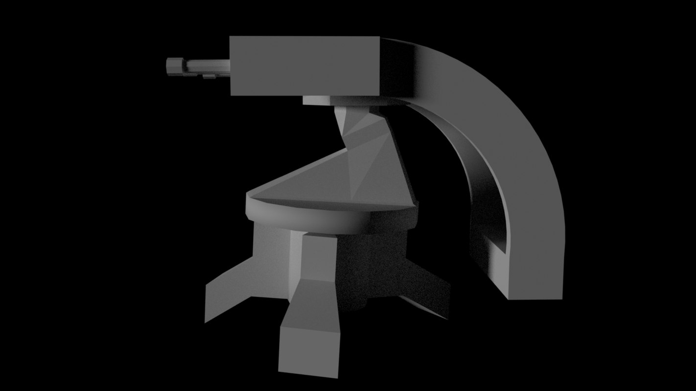 Free basic turret 3D model - TurboSquid 1382326