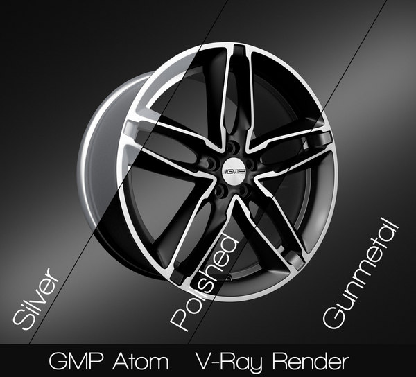 Gmp atom rim 3D model - TurboSquid 1382474
