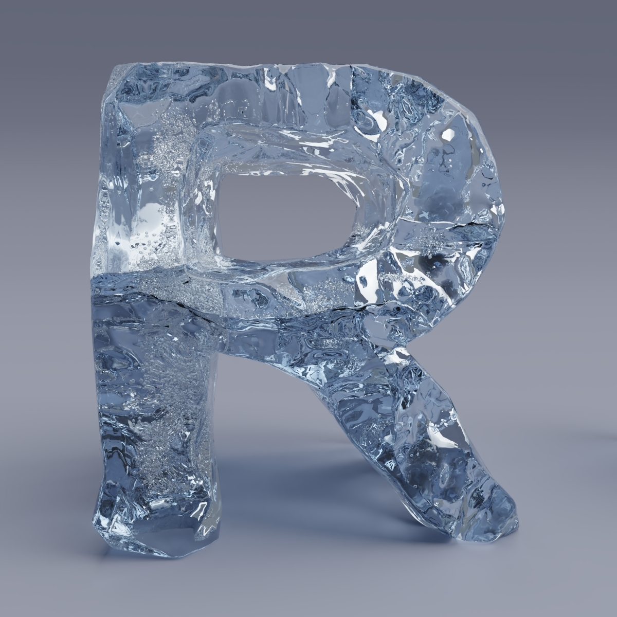 3D letter r model - TurboSquid 1382568