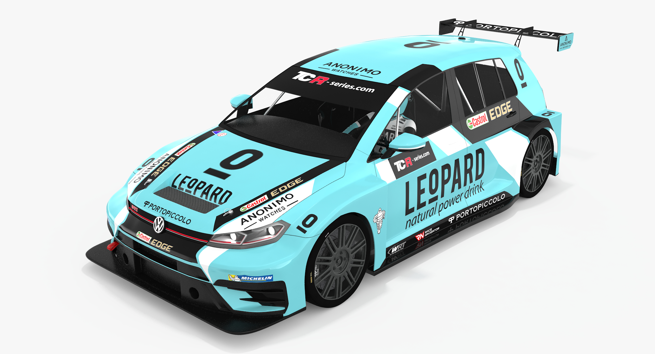 3D volkswagen golf gti tcr - TurboSquid 1327955