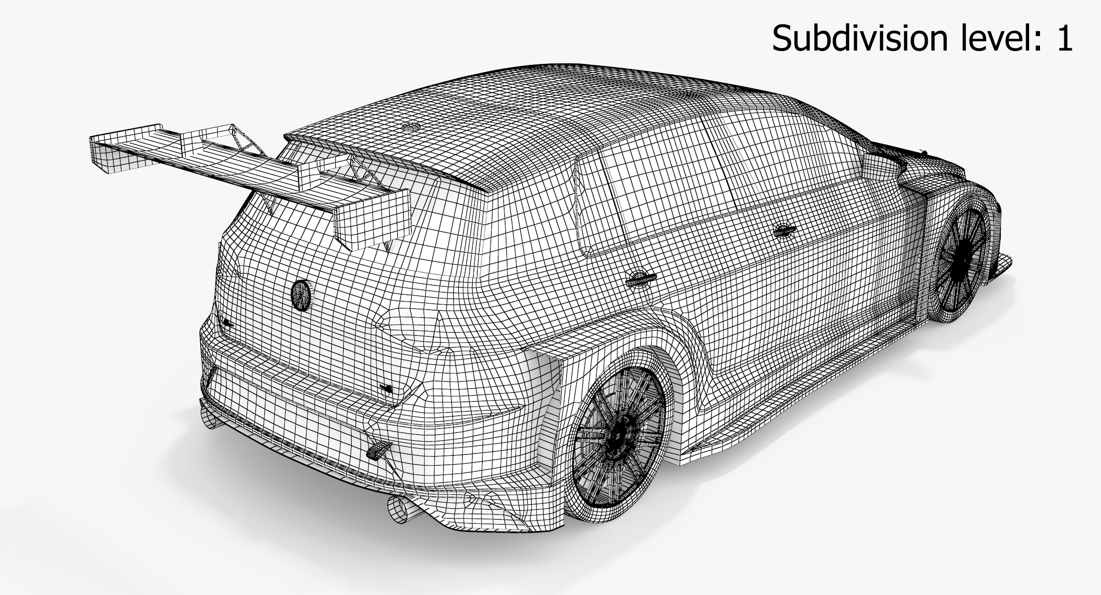 3D volkswagen golf gti tcr - TurboSquid 1327955