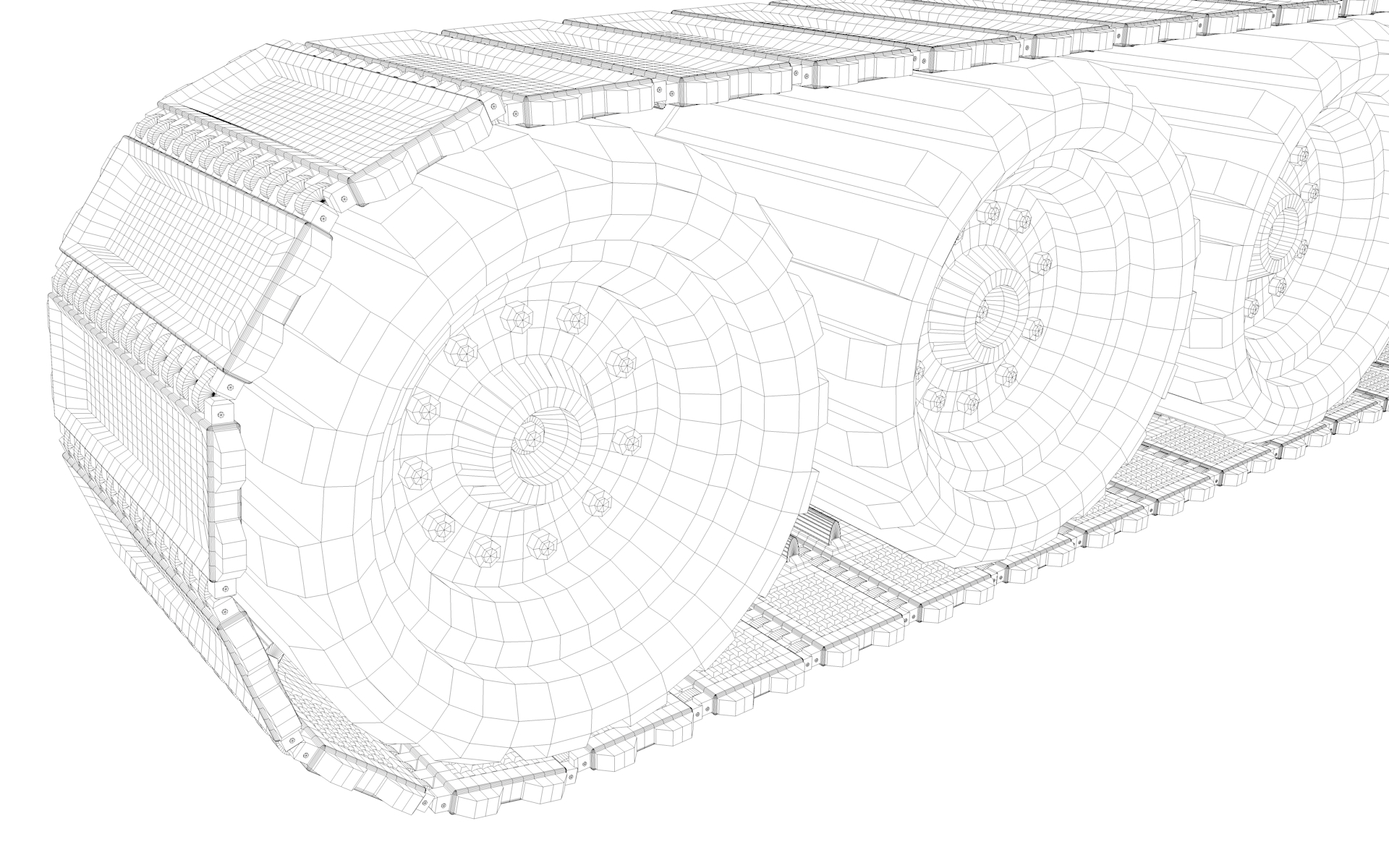 Tank wheel model - TurboSquid 1382744