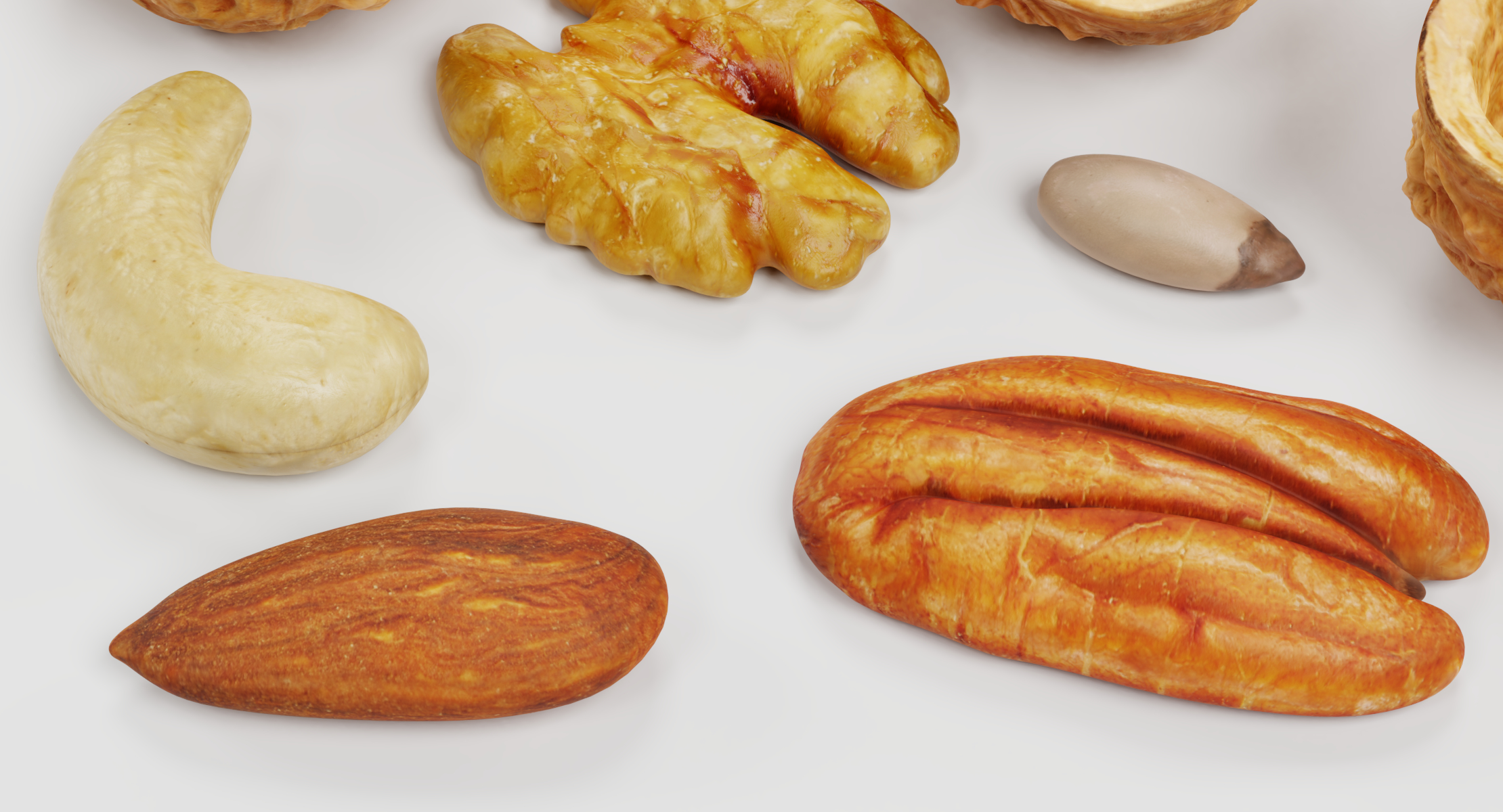 Nuts large 3D - TurboSquid 1383195