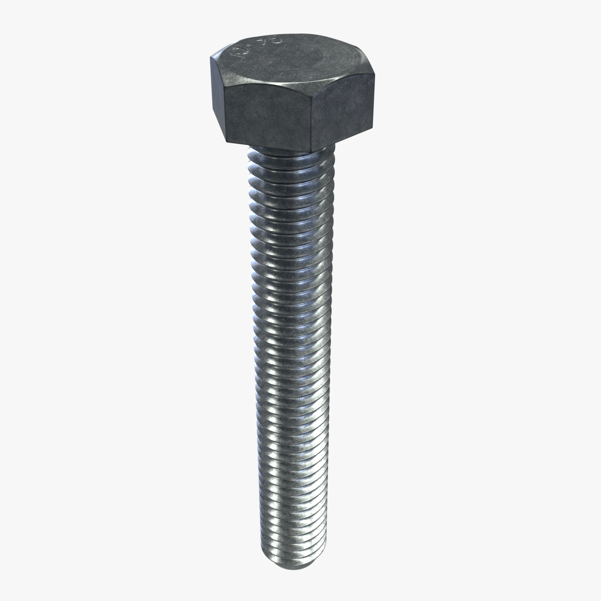 Hex bolt m5x35 3D - TurboSquid 1383271