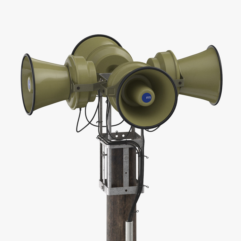 Emergency siren 3D model - TurboSquid 1383264