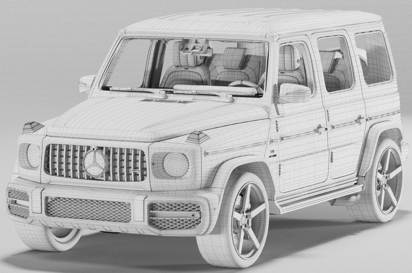 3D car mercedes benz g63 - TurboSquid 1383347