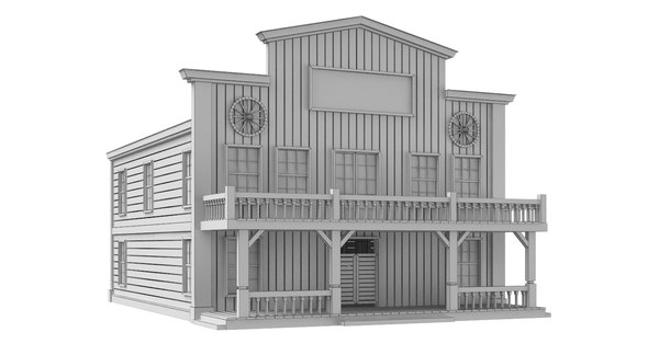 Western modeled 3D model - TurboSquid 1383477