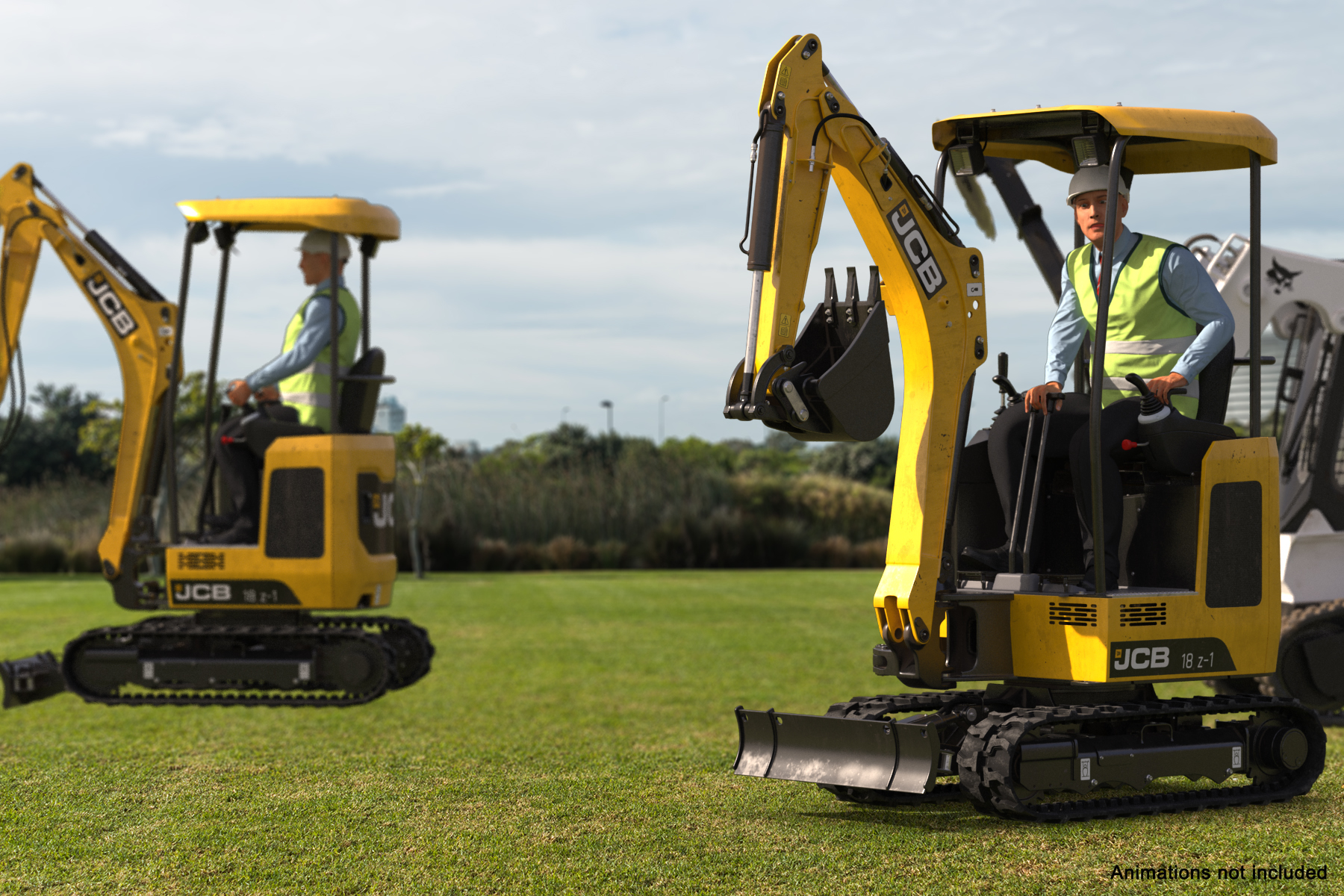 Mini tracked excavator dirty 3D model - TurboSquid 1383579
