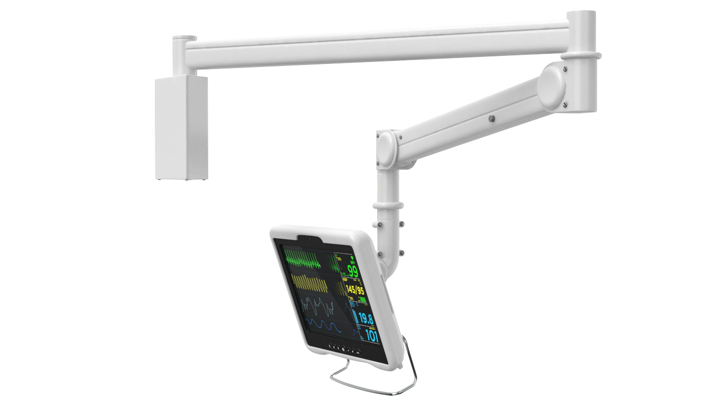 Hospital arm monitor rigged 3D - TurboSquid 1383395