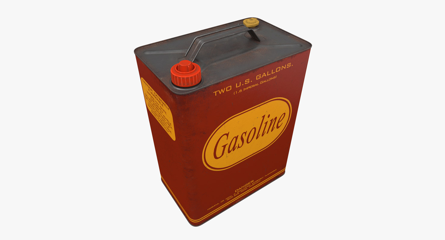Gasoline canister 3D model - TurboSquid 1383412