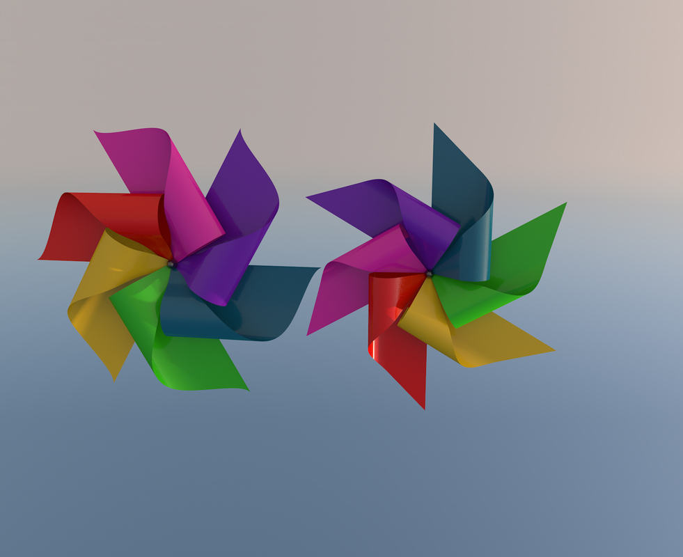 Pinwheel 3D Models for Download | TurboSquid