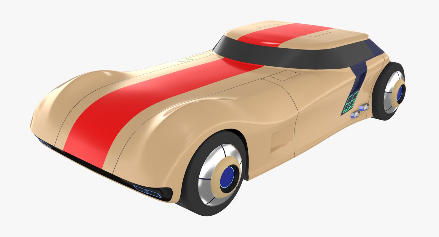 3D model futuristic toy car - TurboSquid 1383768