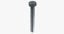 Hex bolt m5x40 model - TurboSquid 1383810