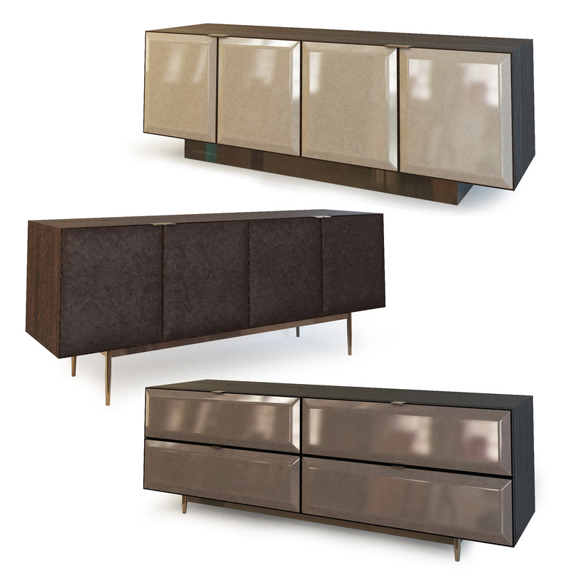 Chest sideboard morrison minotti model - TurboSquid 1384149
