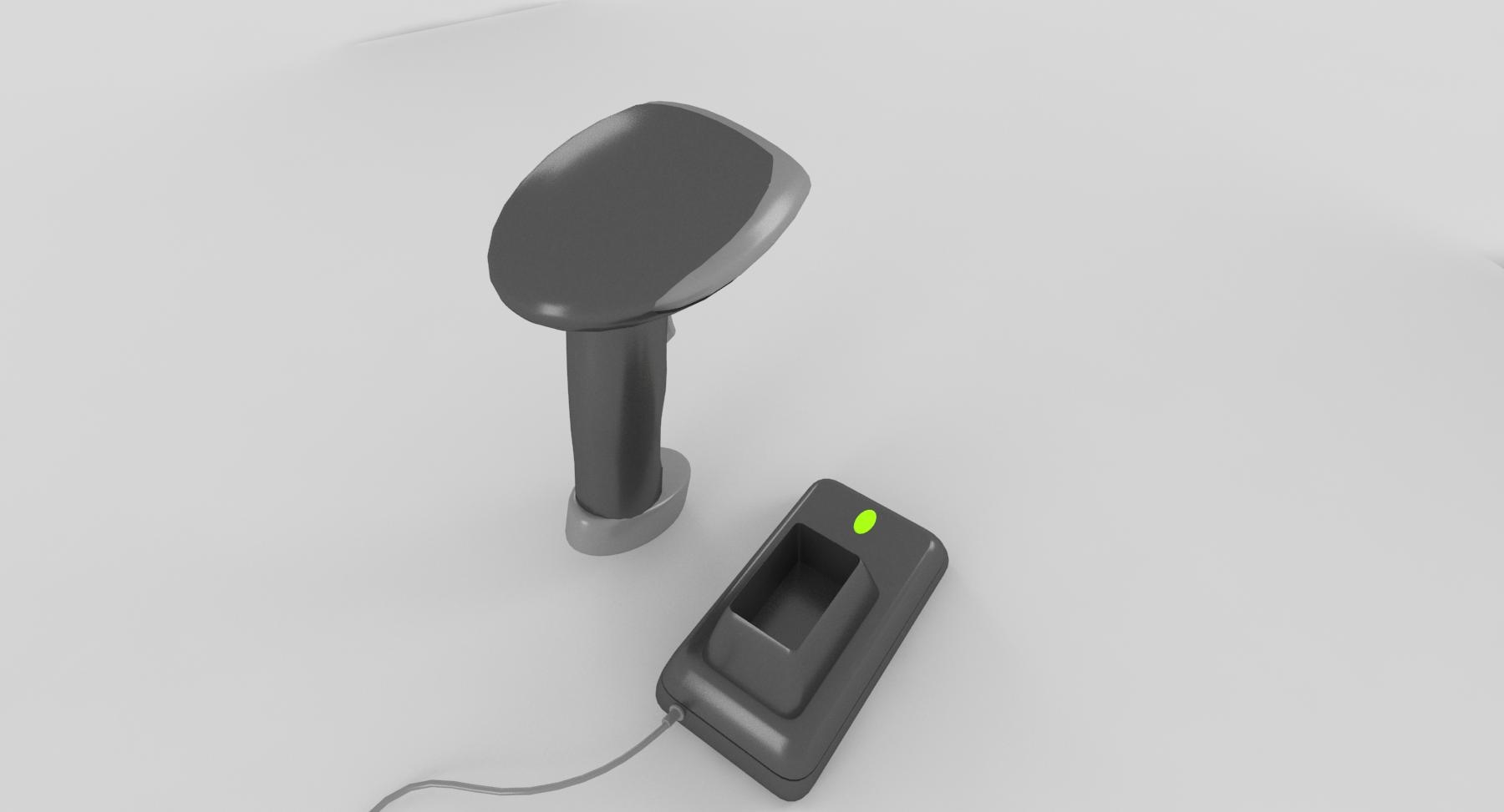 3D barcode scanner - TurboSquid 1384167
