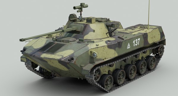russian bmd 2 3d model