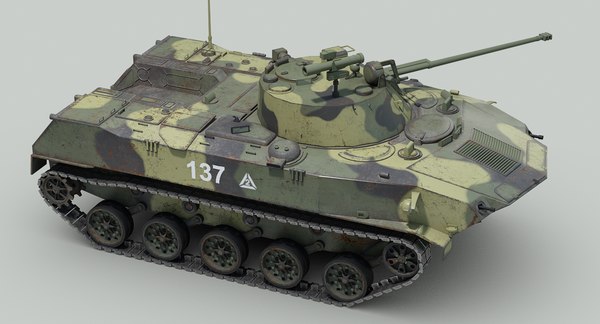 russian bmd 2 3d model