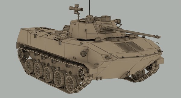 russian bmd 2 3d model