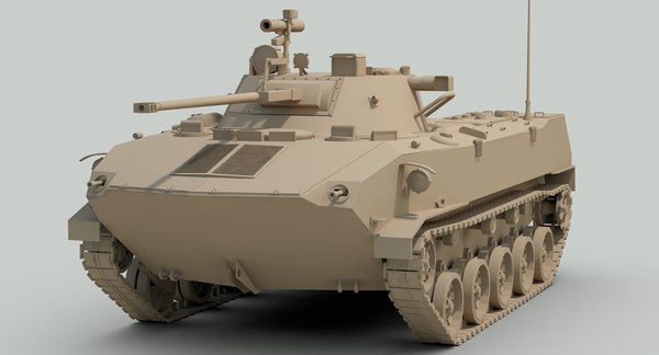 russian bmd 2 3d model