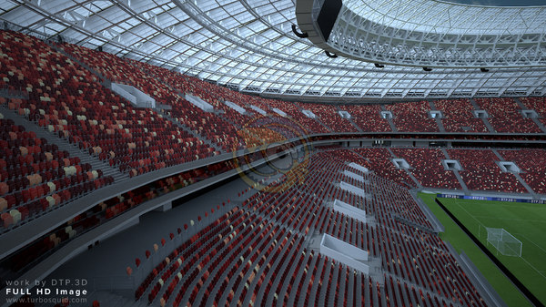 Soccer stadium model - TurboSquid 1219800