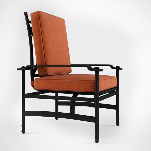 Bbq chair 3D model - TurboSquid 1384509