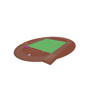 Running Track 3D Models for Download | TurboSquid