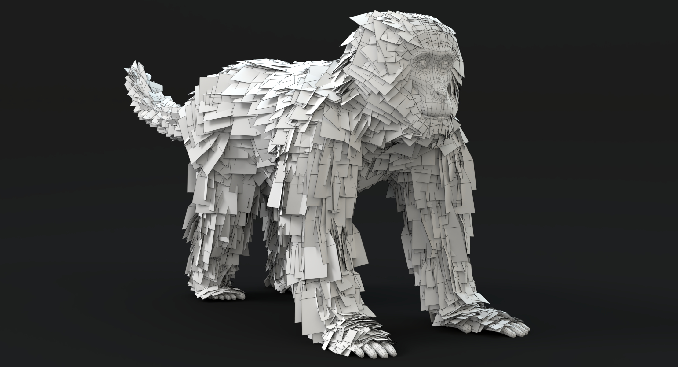 3D monkey animations - TurboSquid 1384680