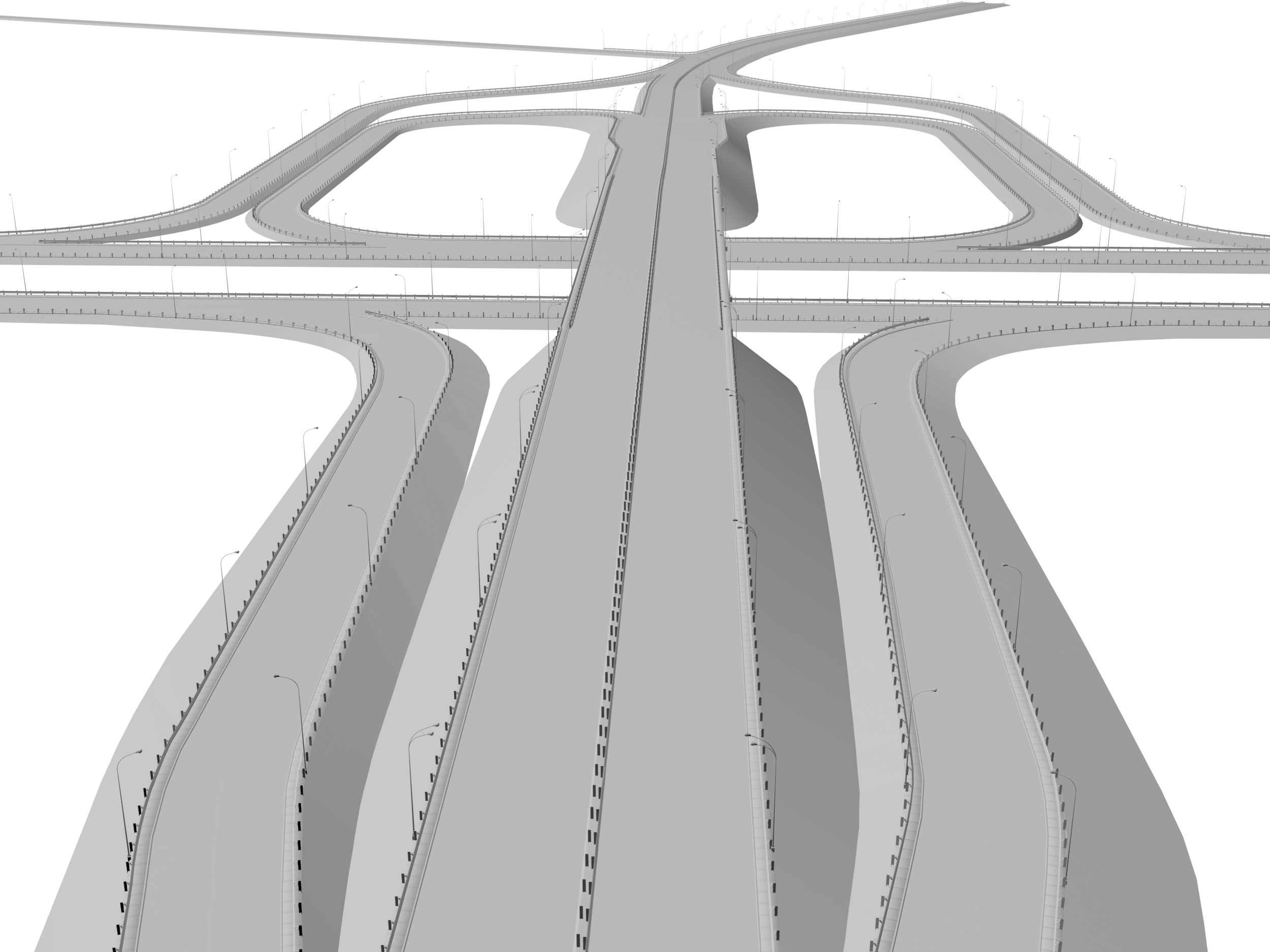 3D highway streets construction road - TurboSquid 1384745