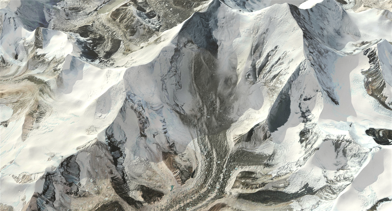 Mountain everest terrain 3D model - TurboSquid 1384778