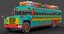 3D chicken bus model - TurboSquid 1380113
