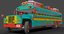 3D chicken bus model - TurboSquid 1380113