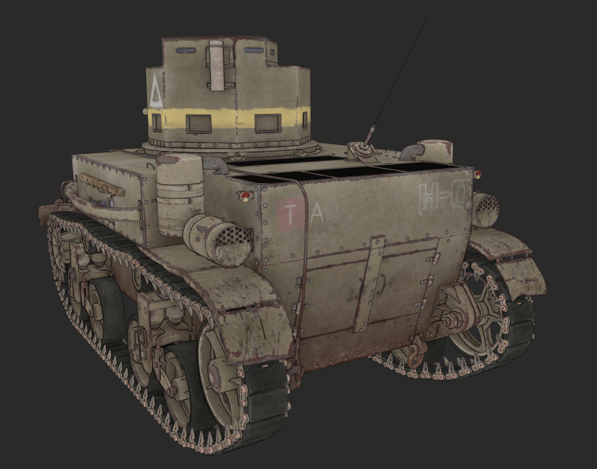 M2 light tank 3D model - TurboSquid 1385133