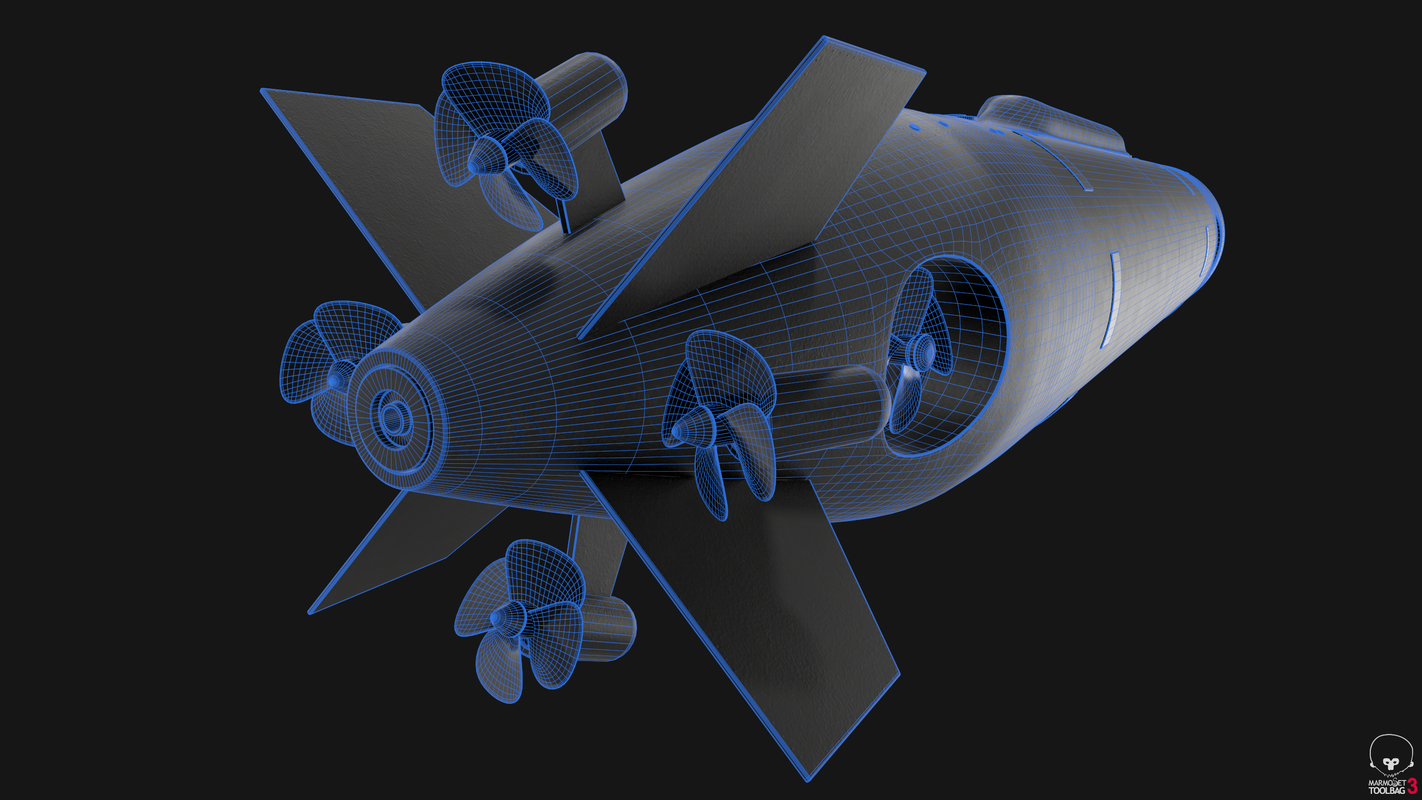 Poseidon - Status-6 Oceanic Multipurpose System - PBR3D模型 - TurboSquid ...