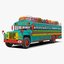 3D chicken bus model - TurboSquid 1380113