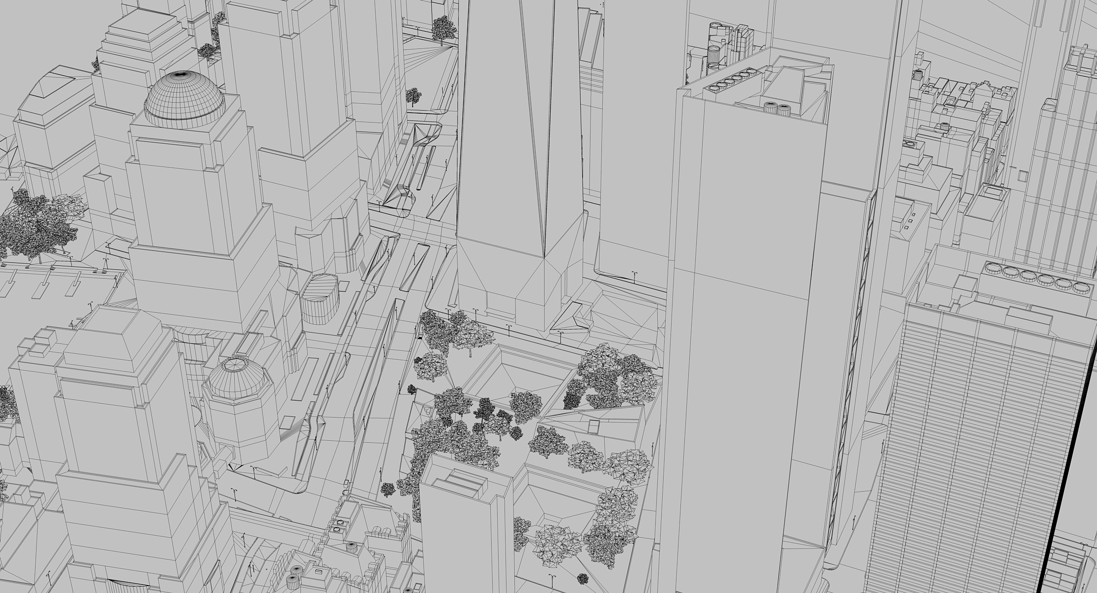 Manhattan lower 3D model - TurboSquid 1385166