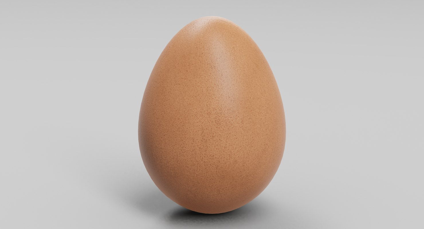 3D model chicken egg - TurboSquid 1385178