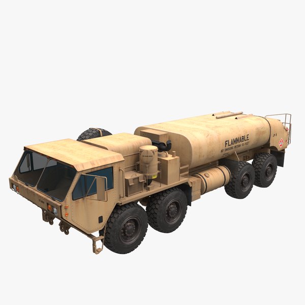 3d model m915a5 army truck