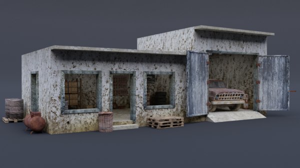 Destroyed Building Blender Models for Download | TurboSquid