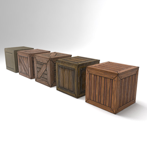 3D boxes 2d 5 - TurboSquid 1385507