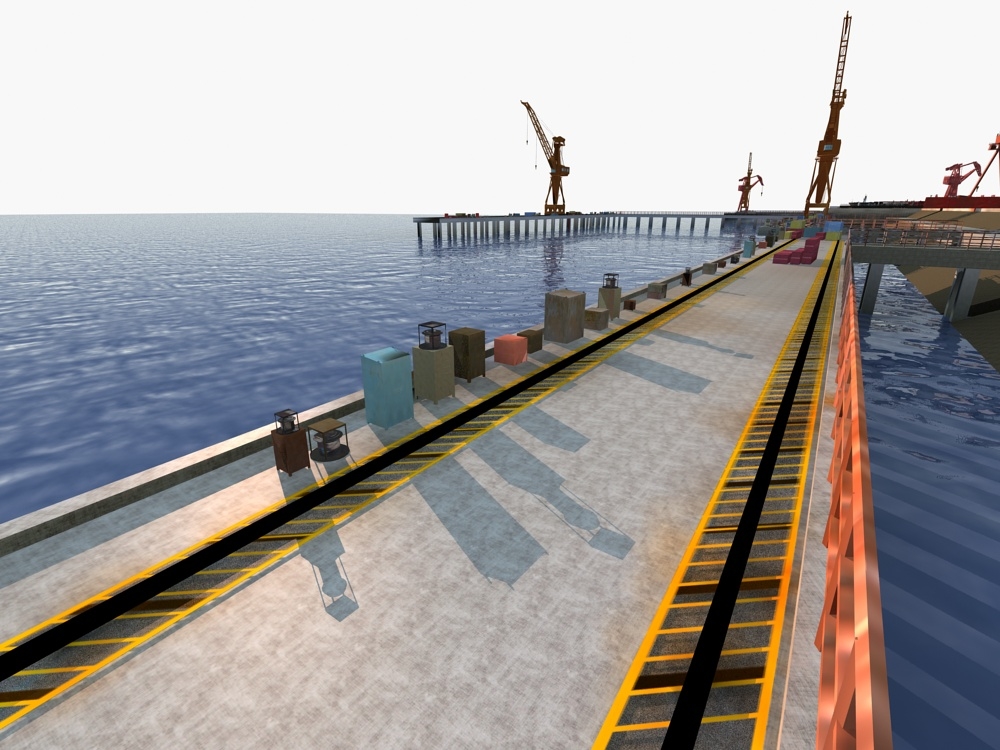 Ship shipyard 3D model - TurboSquid 1385639