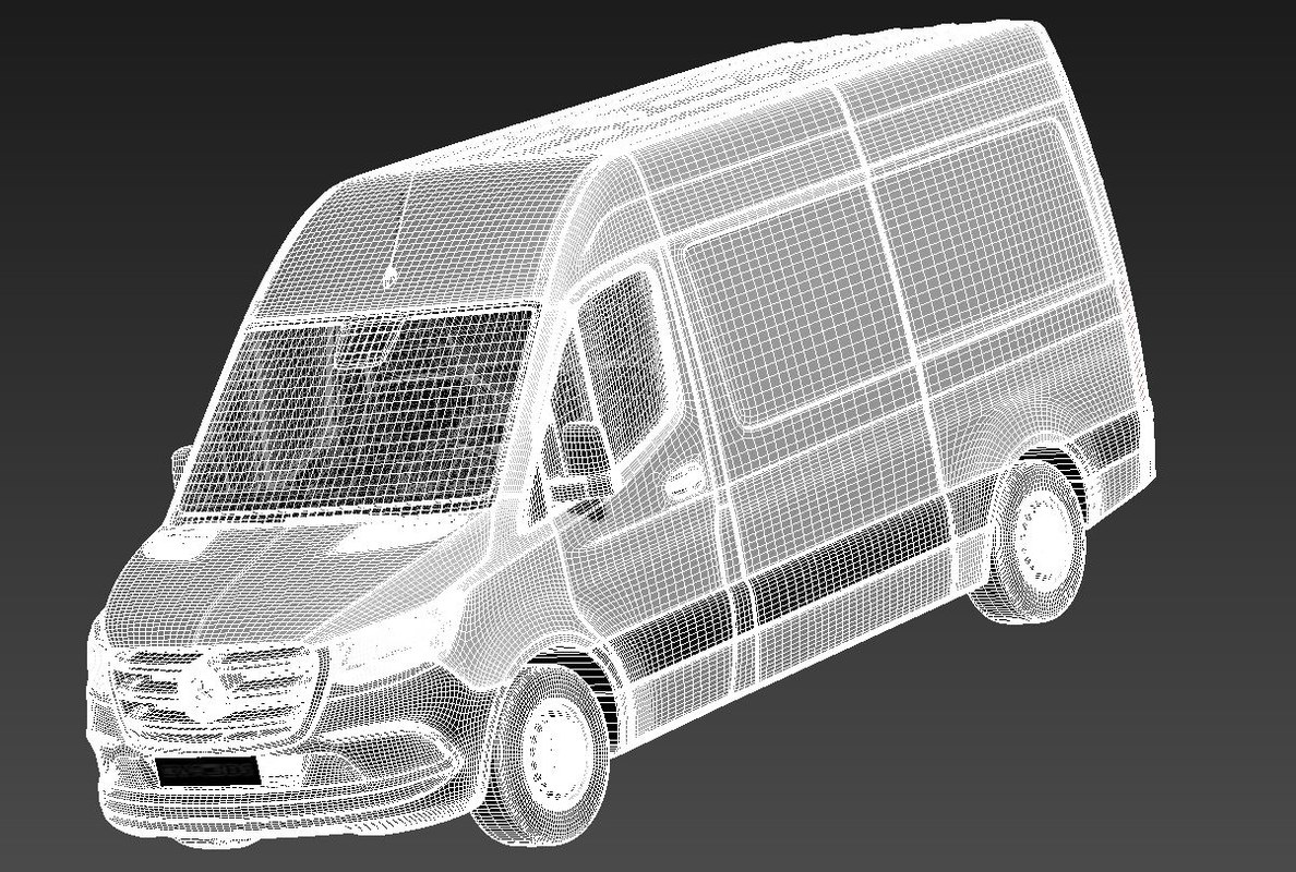 3D mercedes-benz sprinter 2020 mercedes benz model - TurboSquid 1385651