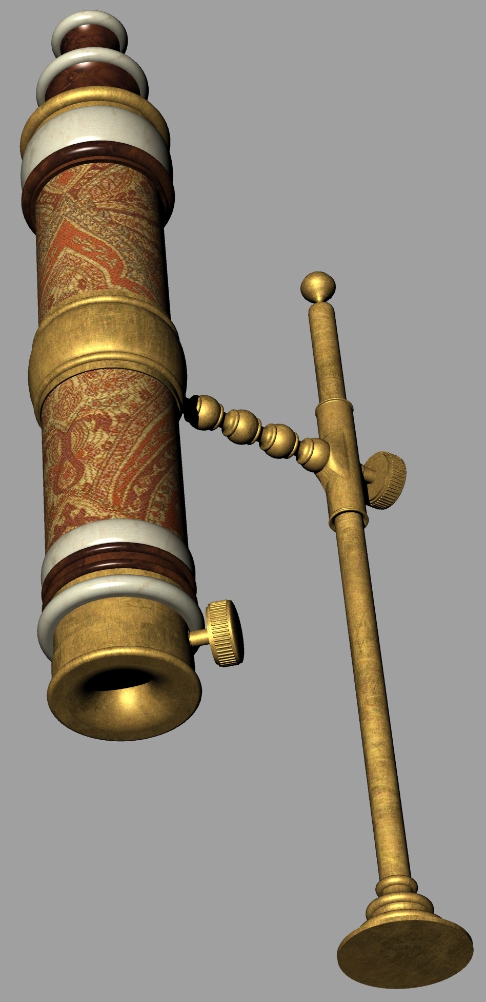 3D antique 18th century microscope - TurboSquid 1385655