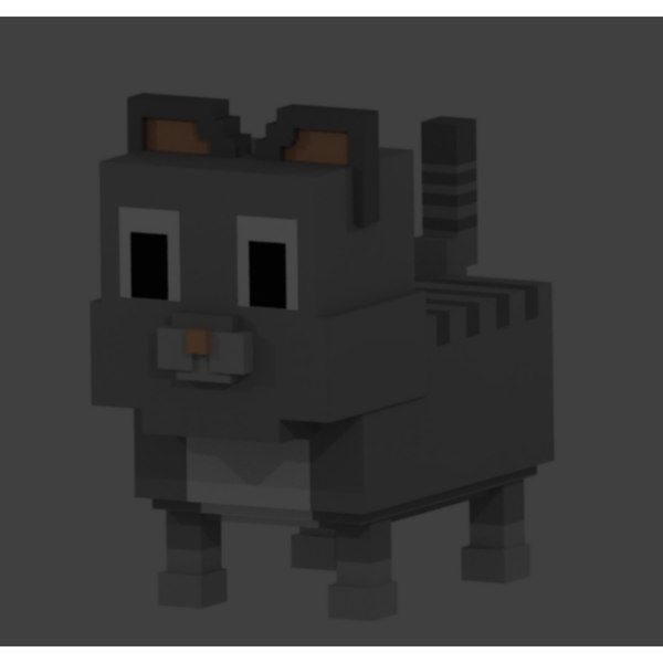 Blender Cat Models | TurboSquid